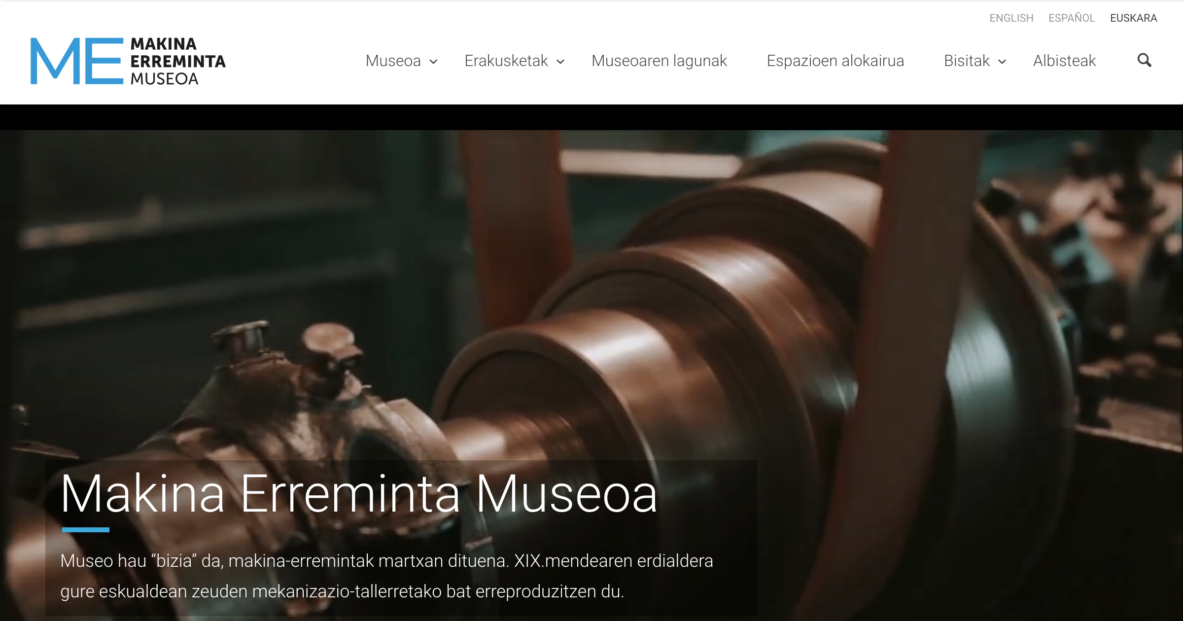 Visitas escolares - Makina Erreminta Museoa